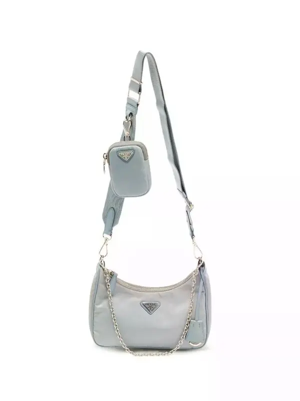 Prada 2005 Re-edition Shoulder Bag - Blue