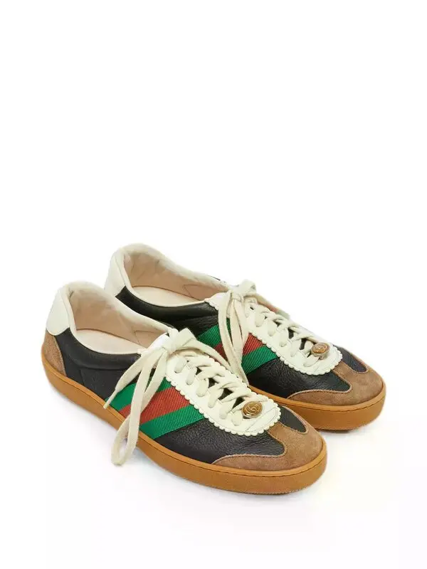 Gucci G74 Web Sneakers