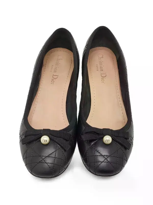 Dior Cannage Quilted Heeled Pumps