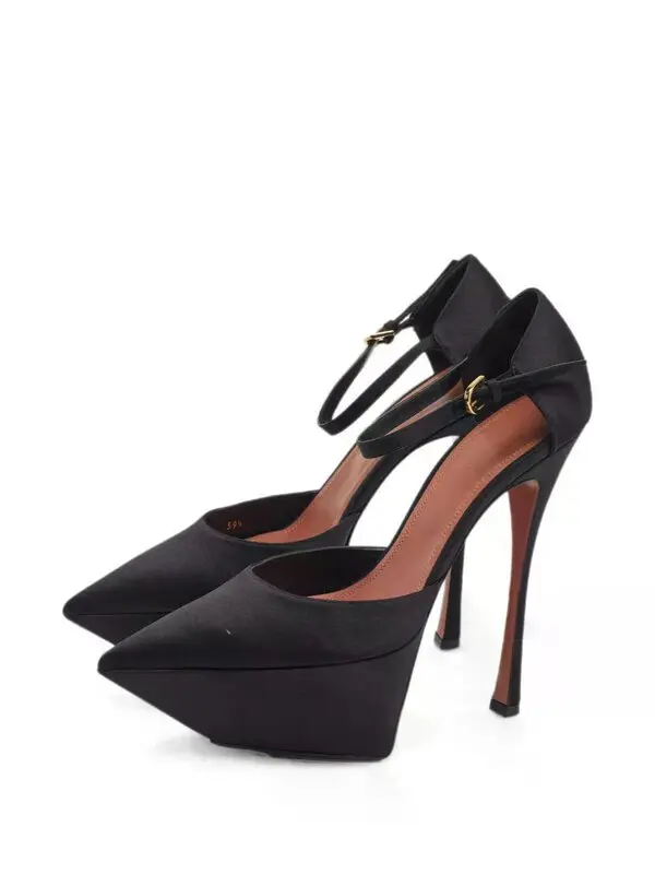 Amina Muaddi Yigit Platform Pumps