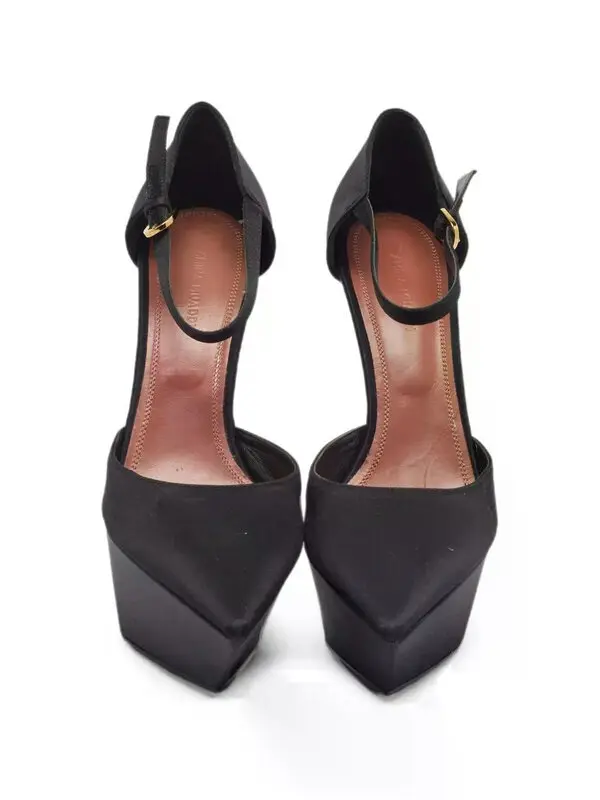 Amina Muaddi Yigit Platform Pumps