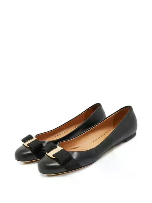 FERRAGAMO Varina Bow Ballet Flats