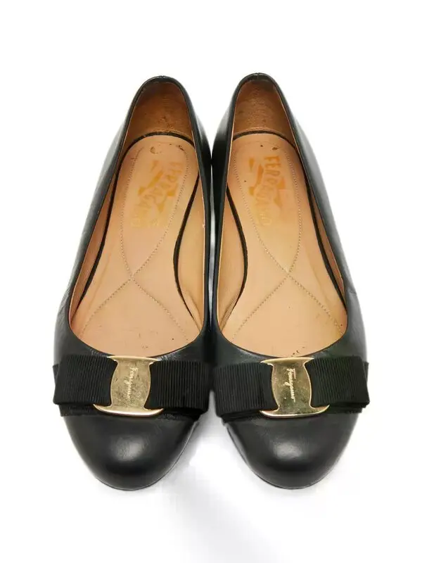 FERRAGAMO Varina Bow Ballet Flats