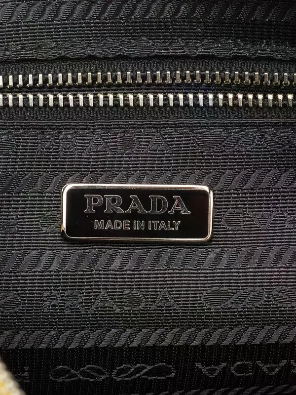Prada Perforated Shoulder Bag