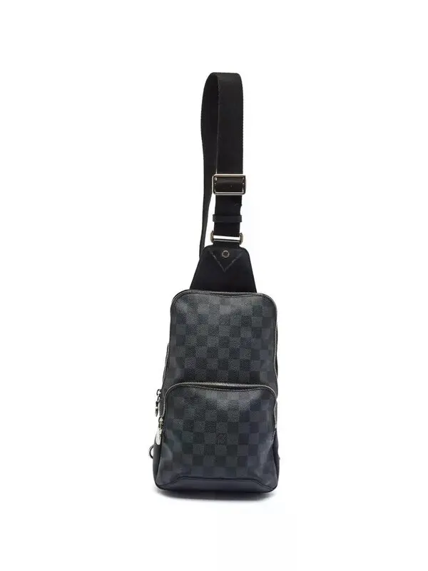 LOUIS VUITTON Damier Graphite Avenue Backpack - Black