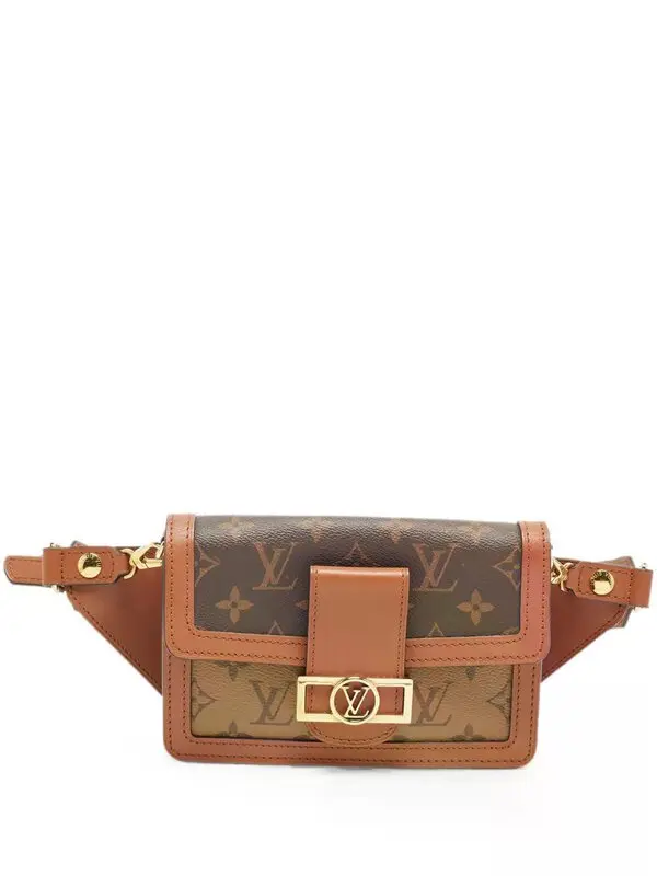 LOUIS VUITTON Dauphine Reverse Monogram Mini Belt Bag