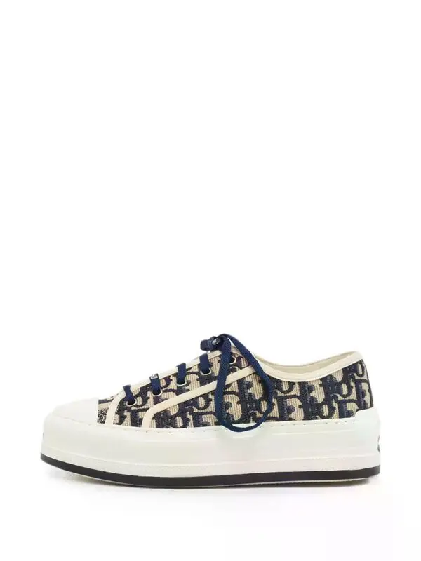 Dior Oblique Jacquard Lace-up Low-top Sneakers