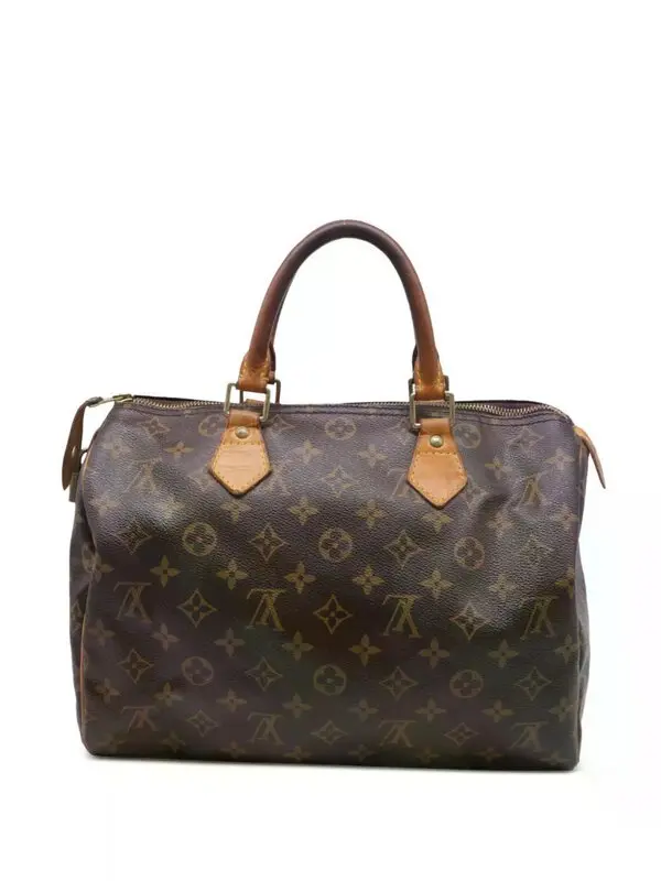LOUIS VUITTON Speedy 30 Handbag - Brown