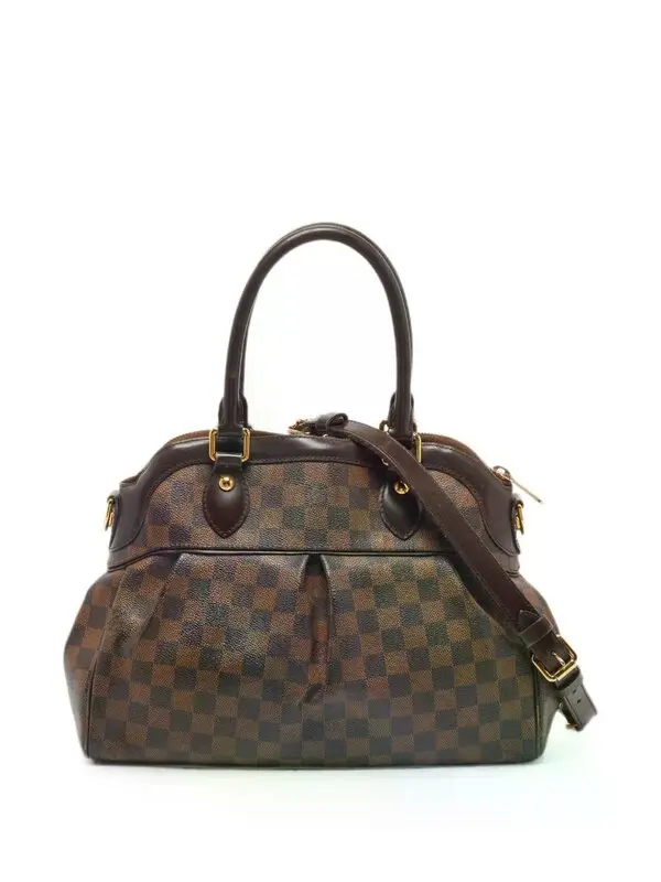 LOUIS VUITTON Pm Trevi Damier Ebene Handbag