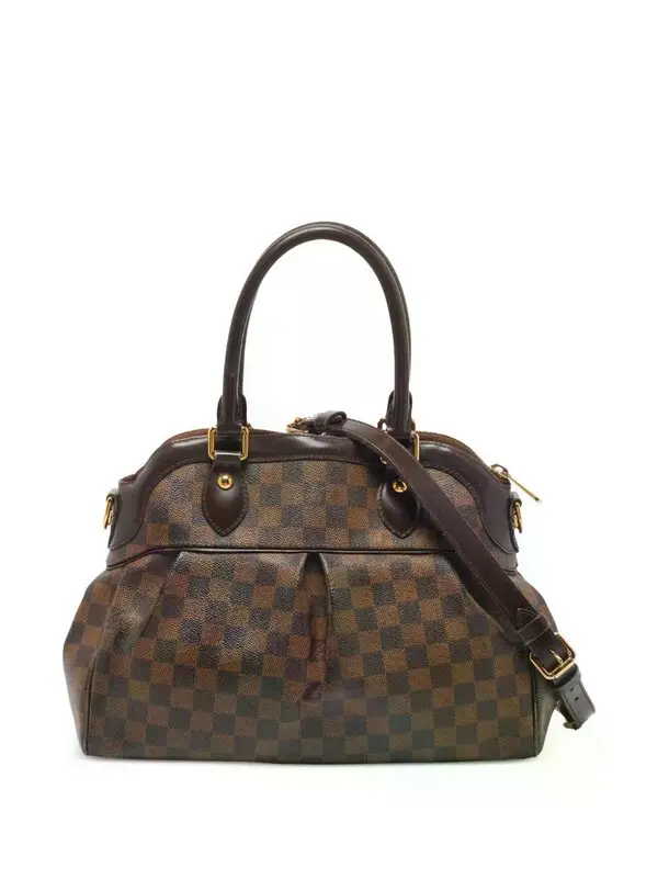 LOUIS VUITTON Trevi Pm Damier Ebene Handbag