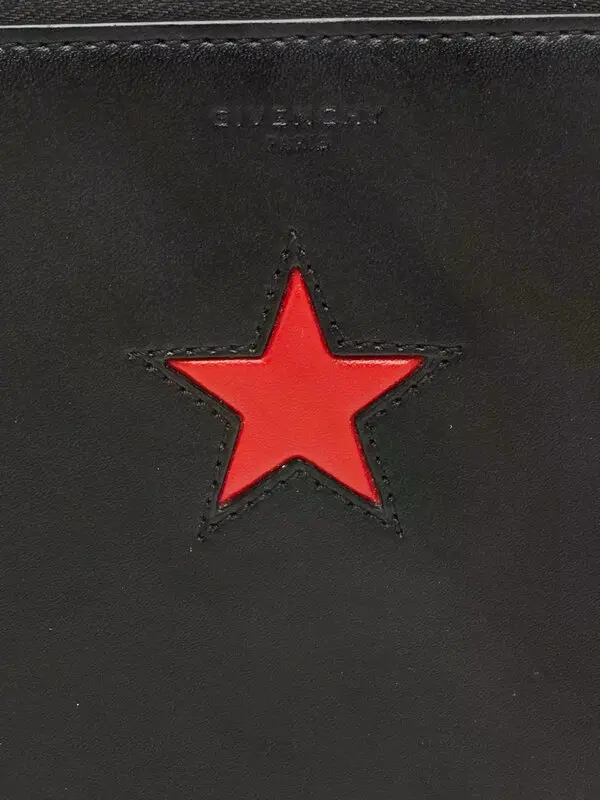 Givenchy Star-patch Zip-around Wallet