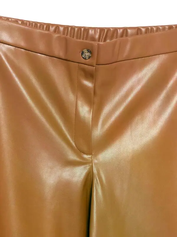 Marina Rinaldi Cropped Elasticated-waistband Trousers