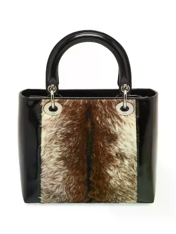 Dior 2000 Medium Lady Two-way Handbag