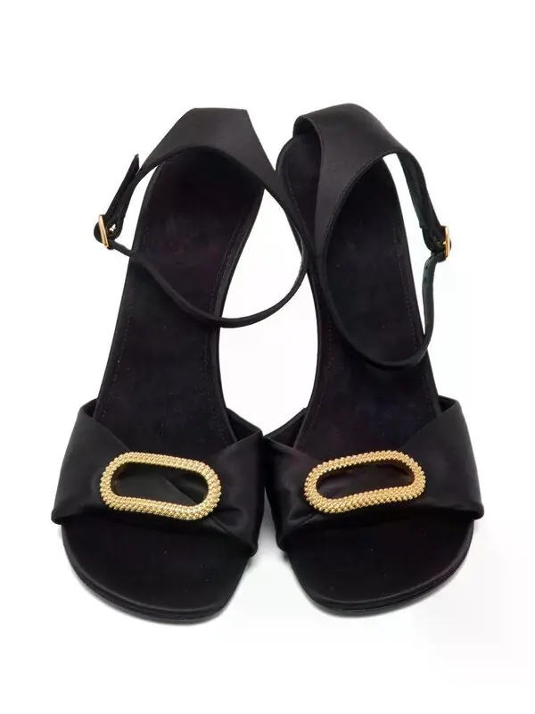 Loro Piana Olympia Heeled Sandals
