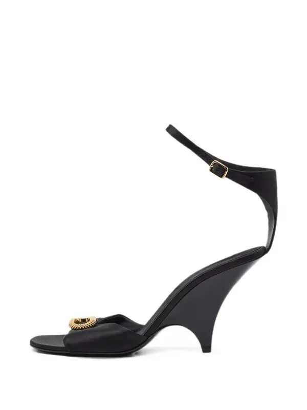 Loro Piana Olympia Heeled Sandals