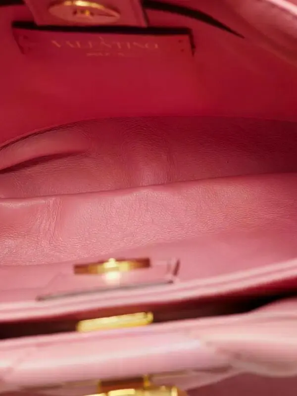 Valentino Garavani Small Roman Stud Top Handle Bag