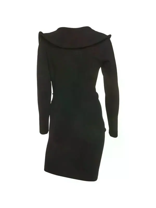 Magda Butrym Mini Ruched Wrap-effect Dress
