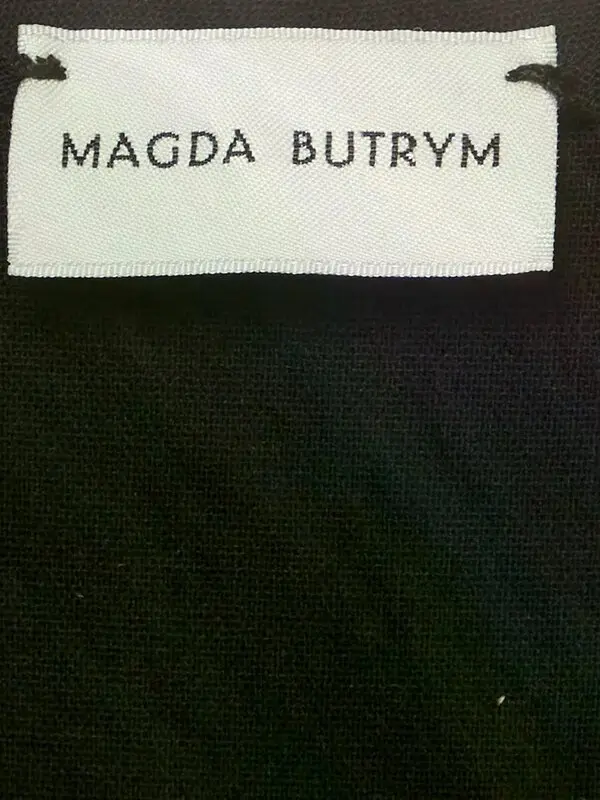 Magda Butrym Mini Ruched Wrap-effect Dress