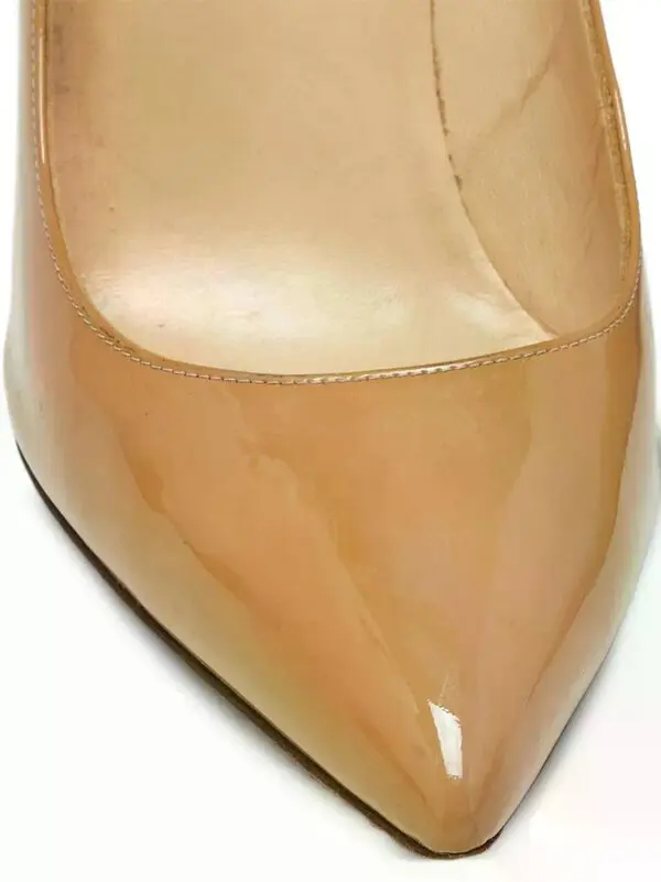CHRISTIAN LOUBOUTIN So Kate Patent Leather Pointed Toe Stiletto Pumps