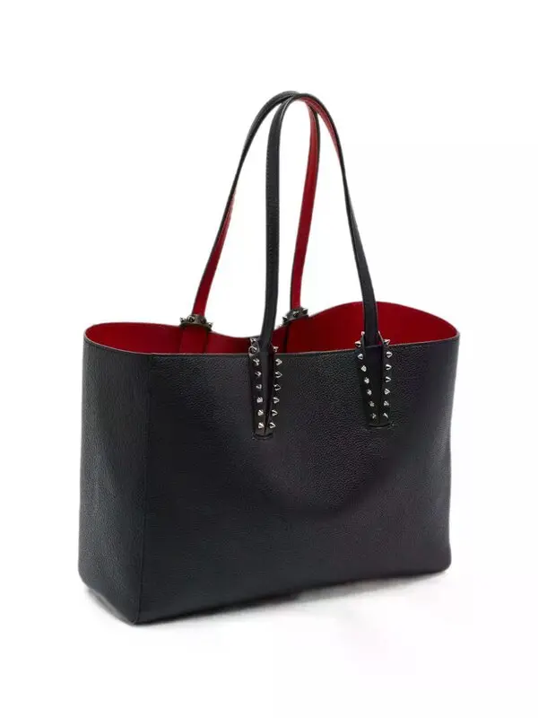 CHRISTIAN LOUBOUTIN Cabata Studded Tote Bag - Black