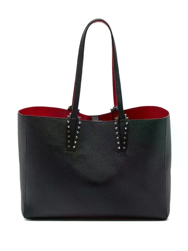 CHRISTIAN LOUBOUTIN Cabata Studded Tote Bag - Black