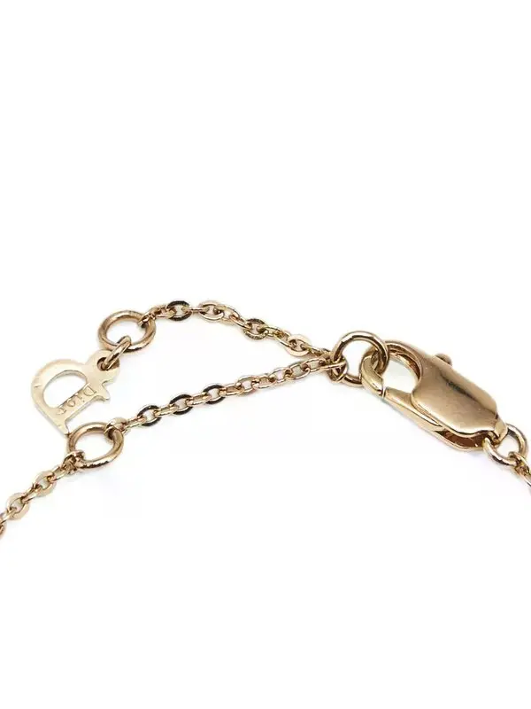 Dior Galliano Logo Charm Bracelet