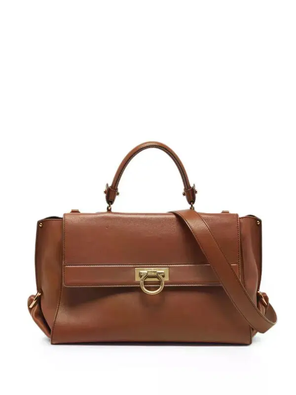 FERRAGAMO Large Sofia Gancini Handbag