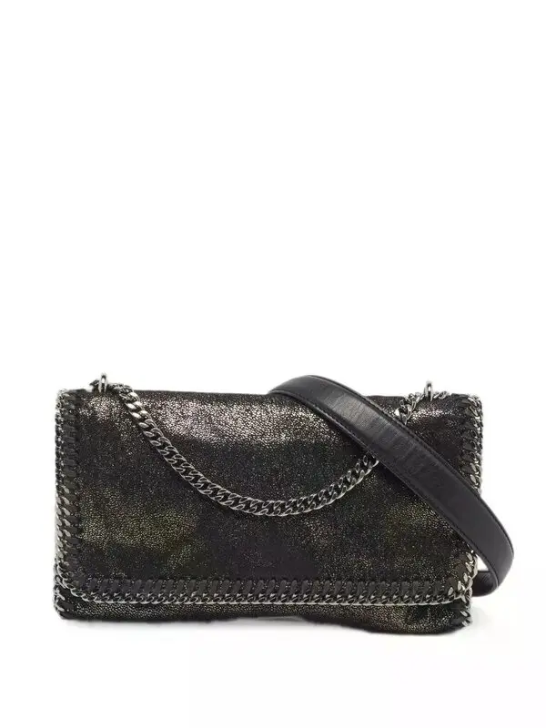 Stella McCartney Falabella Chain-trim Cross Body Bag - Black