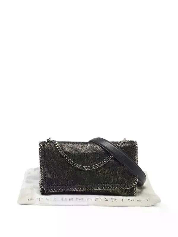 Stella McCartney Falabella Chain-trim Cross Body Bag - Black