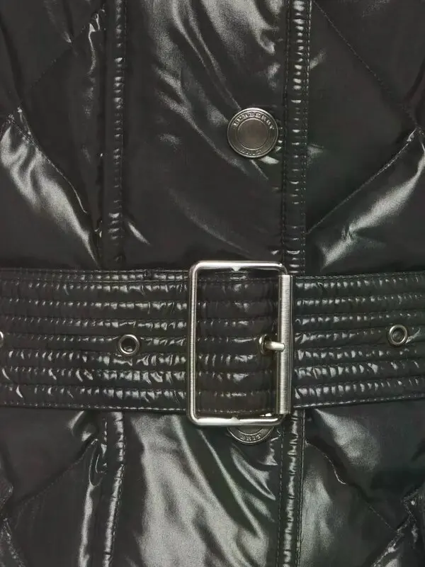 Burberry Diamond-quilted Belted Vest