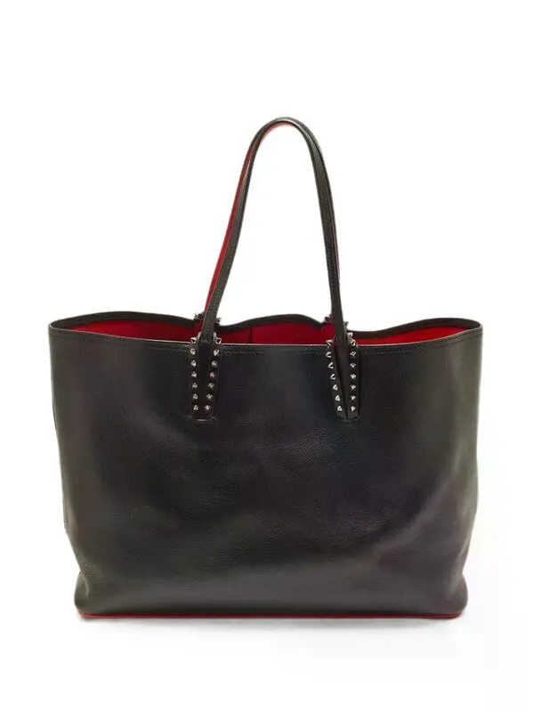 CHRISTIAN LOUBOUTIN Cabata Spiked Tote Bag - Black