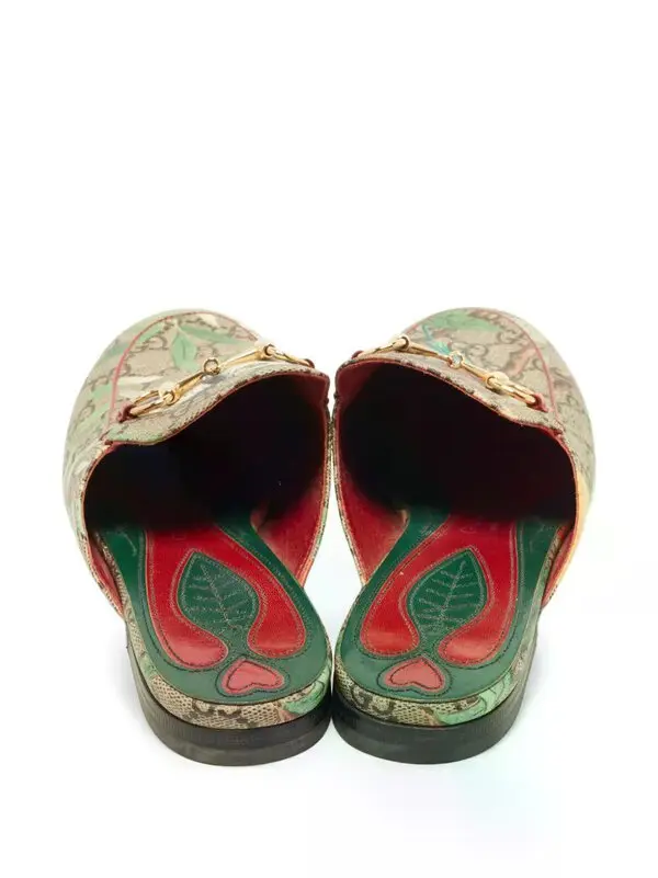 Gucci Princetown Horsebit Detail Mules - Neutrals