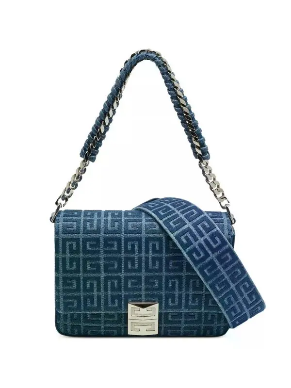 Givenchy 4g Monogram Shoulder Bag - Blue