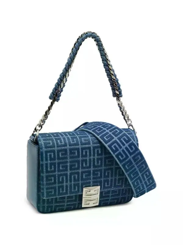 Givenchy 4g Monogram Shoulder Bag - Blue