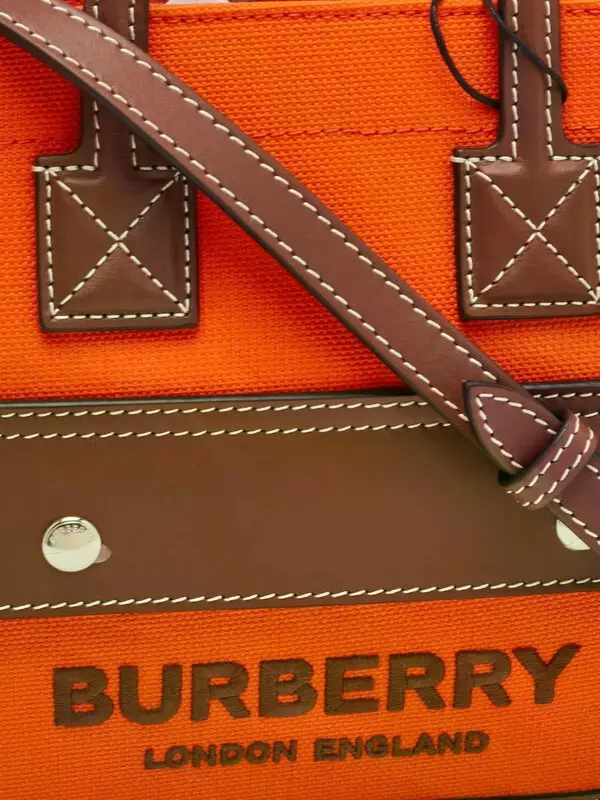 Burberry Mini Freya Horseferry Tote Bag