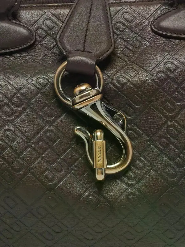 Bally Monogram-embossed Tote Bag