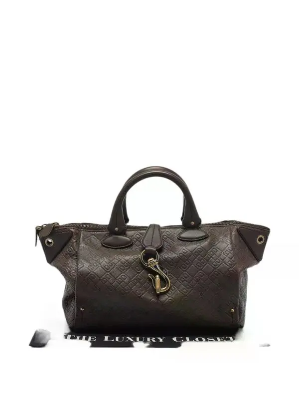 Bally Monogram-embossed Tote Bag