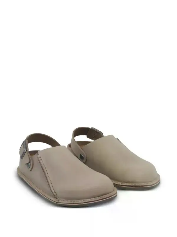 BIRKENSTOCK Lutry Premium Oiled Leather Mules