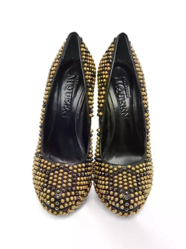 Alexander McQueen Studded Platform Pumps