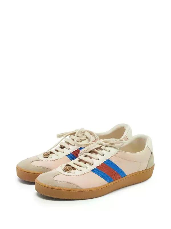 Gucci G74 Web Sneakers - Neutrals
