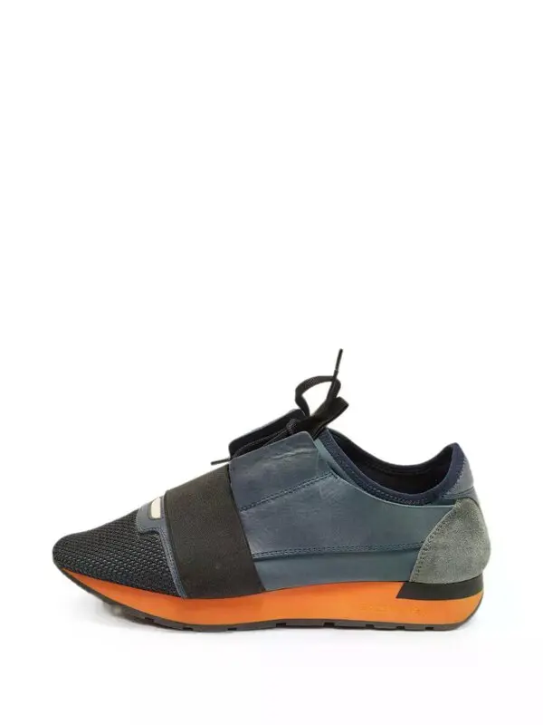 Balenciaga Race Runner Low-top Sneakers - Blue
