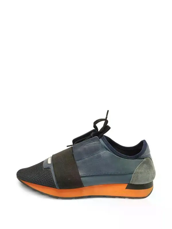 Balenciaga Race Runner Low-top Sneakers - Blue
