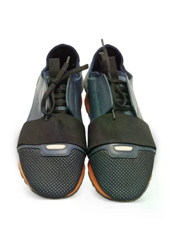 Balenciaga Race Runner Low-top Sneakers - Blue