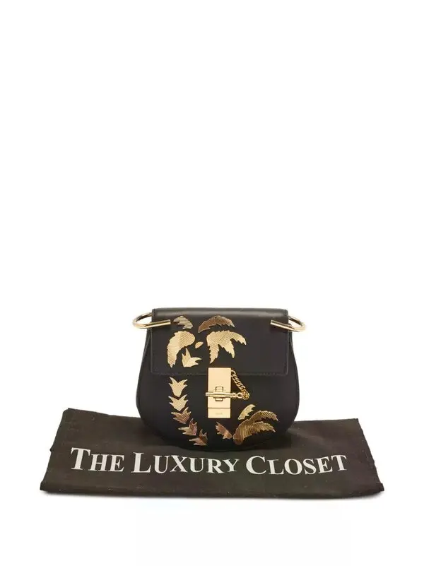 Chloé Drew Clutch Bag - Black