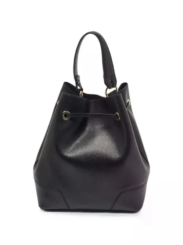 Furla Stacy Drawstring Bucket Bag - Black