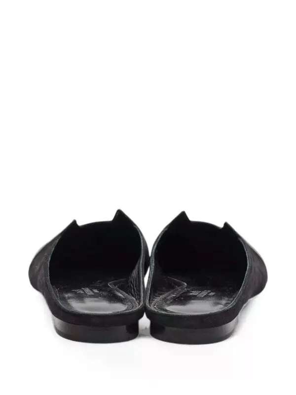 Hermès Roxane Mules With Metallic Trim