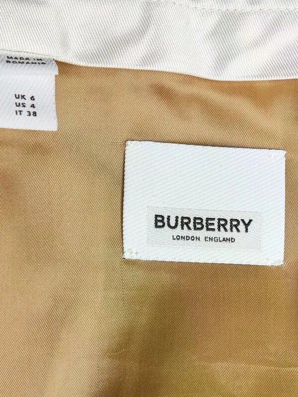Burberry Giant Checked Straight Leg Trousers