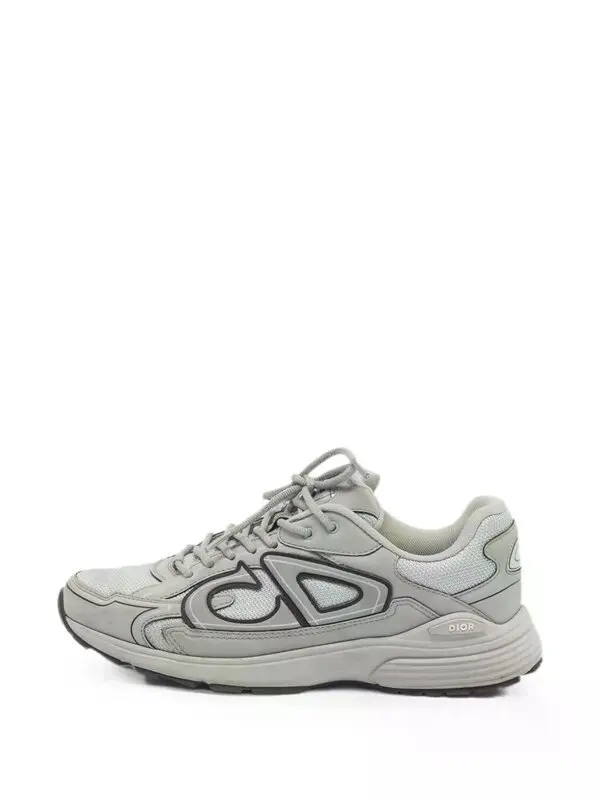 Dior B30 Leather Mesh Sneakers - Grey