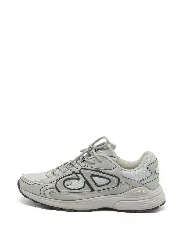 Dior B30 Leather Mesh Sneakers - Grey