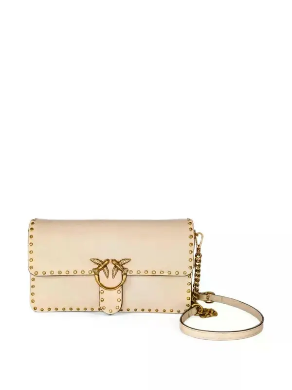 Pinko Love One Stud-embellished Crossbody Bag